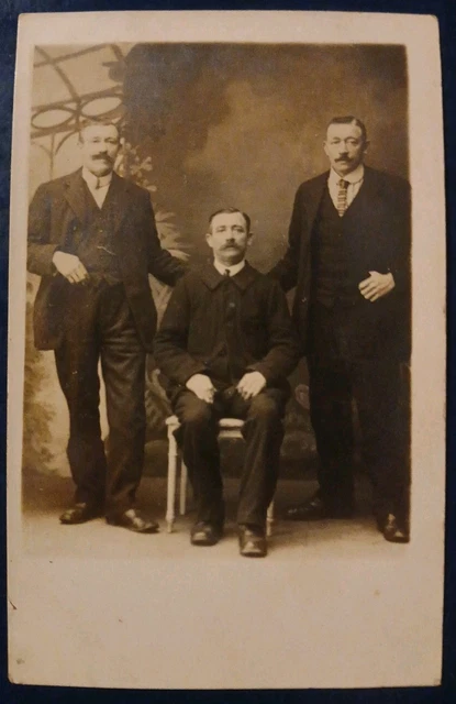 CARTE PHOTO POILUS WW1 Camp De Prisonniers Chemnitz - Intendants ? EUR ...