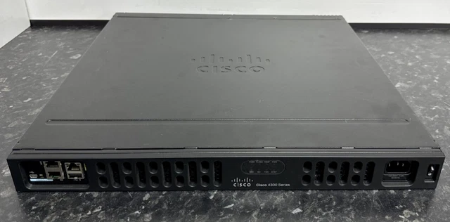 CISCO 4331 INTEGRATED Services Router + Security License - ISR4331/K9 ...