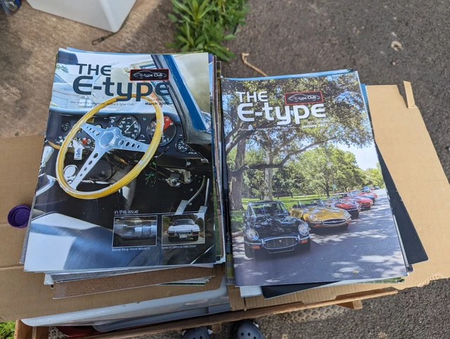 62 ISSUES OF the E Type Club Magazine £29.99 - PicClick UK