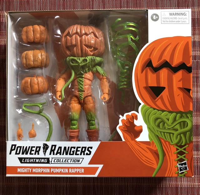 POWER RANGERS LIGHTNING Collection (MIGHTY MORPHIN PUMPKIN RAPPER) Neu ...