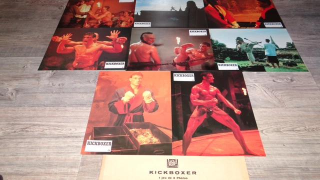 JEAN CLAUDE VAN damme KICKBOXER ! jeu photos cinema lobby card EUR 75 ...