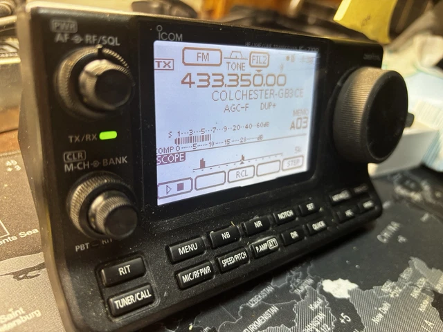 ICOM IC-7100 HF/VHF/UHF Transceiver With Remote Software £567.72 ...