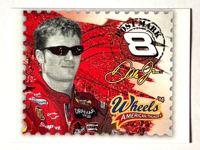 CARTE DE COURSE HOFer DALE EARNHARDT JR 2004 roues American Thunder ...