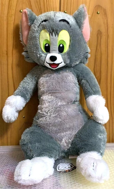 RARE TOM AND Jerry Premium BIG Glitter Plush doll Open Mouth ver ...