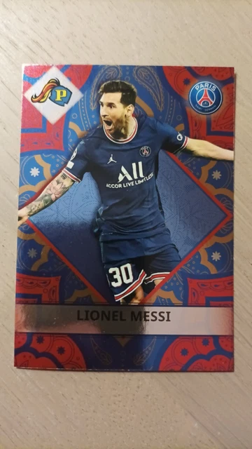 PANINI CARD 2022 Lionel Messi Card PSG Paris Saint Germain Toploader ...