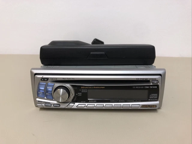 ALPINE CDM-7874RB AUTORADIO abnehmbar mit Etui #A46 EUR 49,95 - PicClick DE