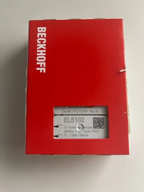 NEW BECKHOFF EL5001 EtherCAT Terminal, 1-channel encoder interface, SSI EUR 335,00 - PicClick DE