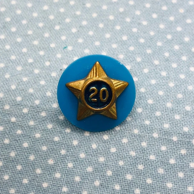 VINTAGE BSA BOY Scout 20 year Service Adult Star Pin $14.01 - PicClick CA