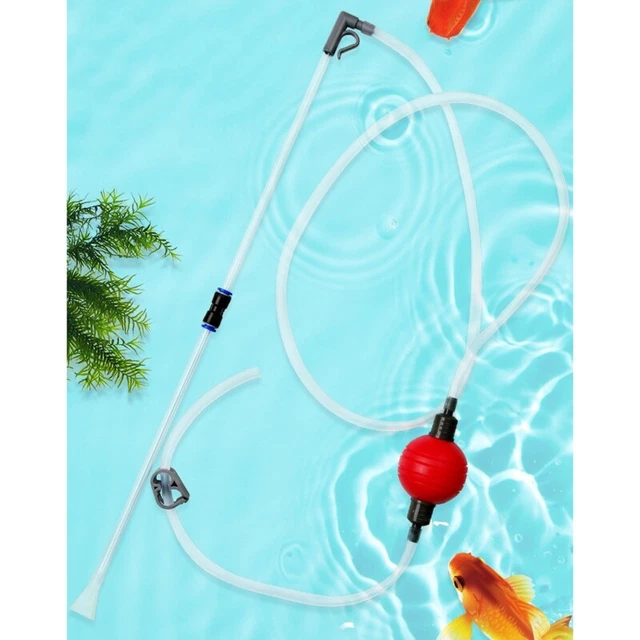 AQUARIUM WATER CHANGER Gravels Hose Fish for Siphon To £8.69 - PicClick UK