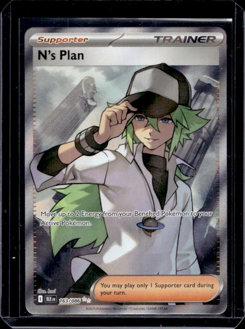 2025 POKEMON SV Black Bolt N's Plan Ultra Rare #163/086 £0.73 - PicClick UK