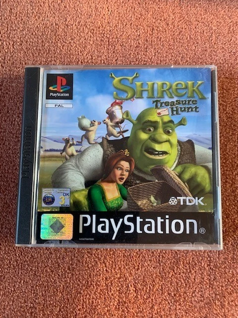 SHREK TREASURE HUNT Sony Playstation 1 Game PS1 £5.40 - PicClick UK