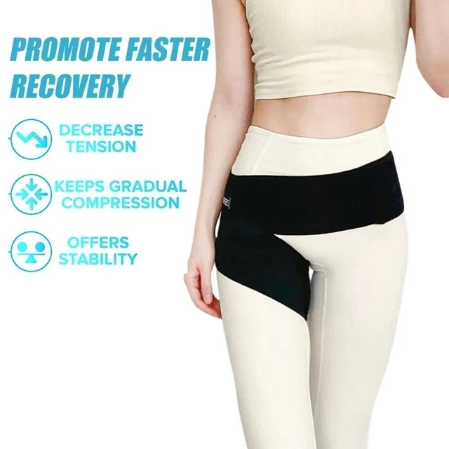 HAMSTRING INJURY SPRAINS Hip Bone Fixation Strap Tie Leg Hip Wrap Hip ...