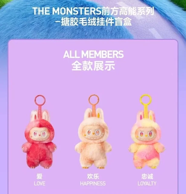 FOR 2025 NEW 3rd Labubu The Monsters Big Into Energy Plush Blind Box ...