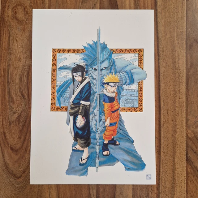 NARUTO REPRODUCTION ORIGINAL Manuscript Planche Manuscrit Manga ...