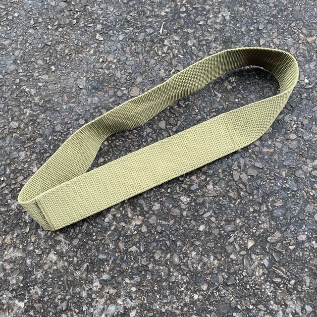 BRITISH ARMY SURPLUS Issue Light Olive Combat Fast Belt, Hook & Loop ...