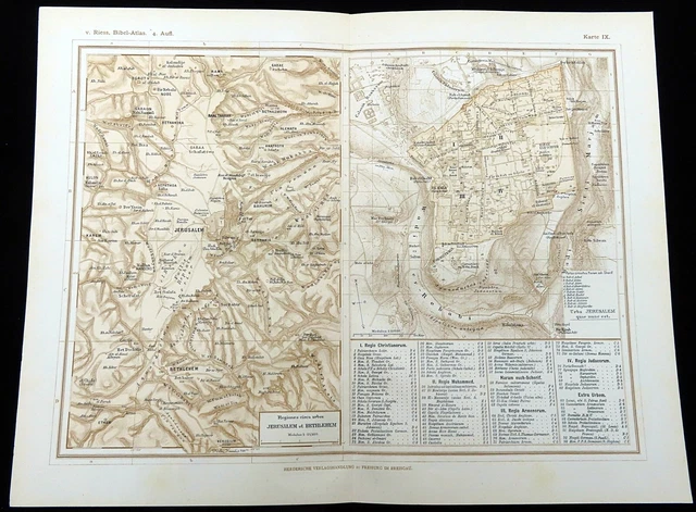 Jerusalem Street Map Online