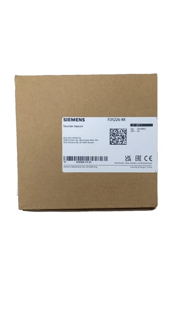 FIRE ALARM SOUNDER Beacon Siemens FDS226-RR+Base FDB226-R New £57.13 ...