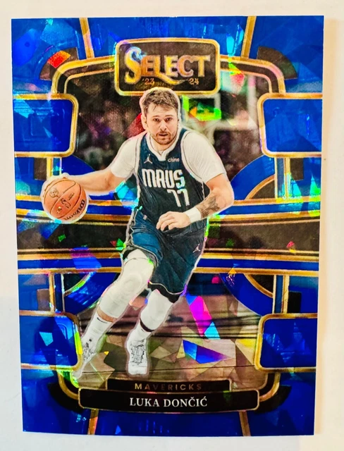 LUKA DONCIC 2023-24 Panini Select Concourse Level Blue Ice Prizm Team Color EUR 9,11 - PicClick IT
