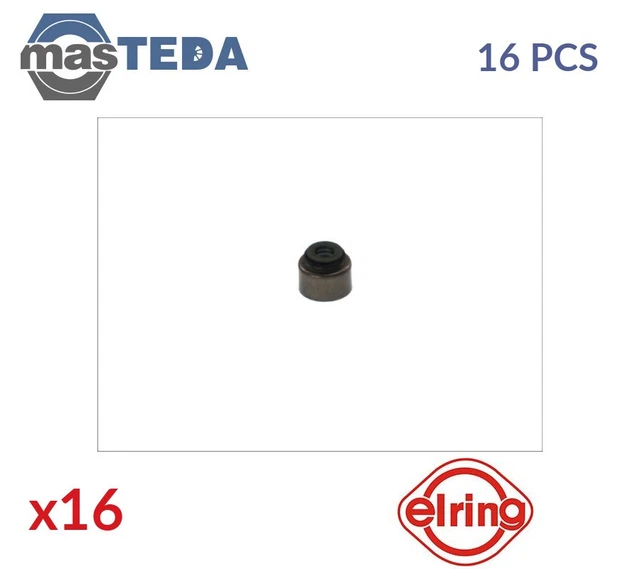 130560 VALVE STEM Seal Set Elring 16Pcs For Honda Civic Vi,Civic V,City ...