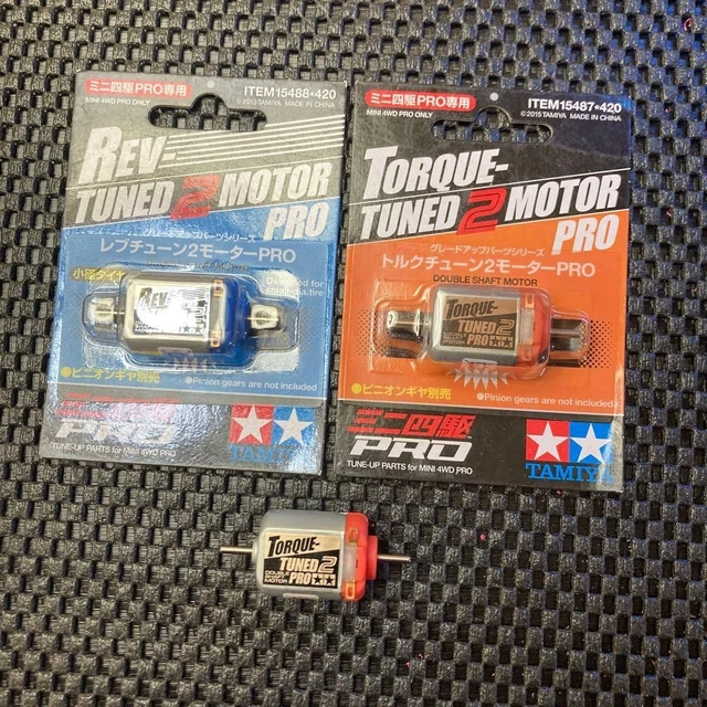 TAMIYA MINI 4WD Motor Set REV Tuned 2 PRO Torque Tuned 2 PRO Hyper Dash ...