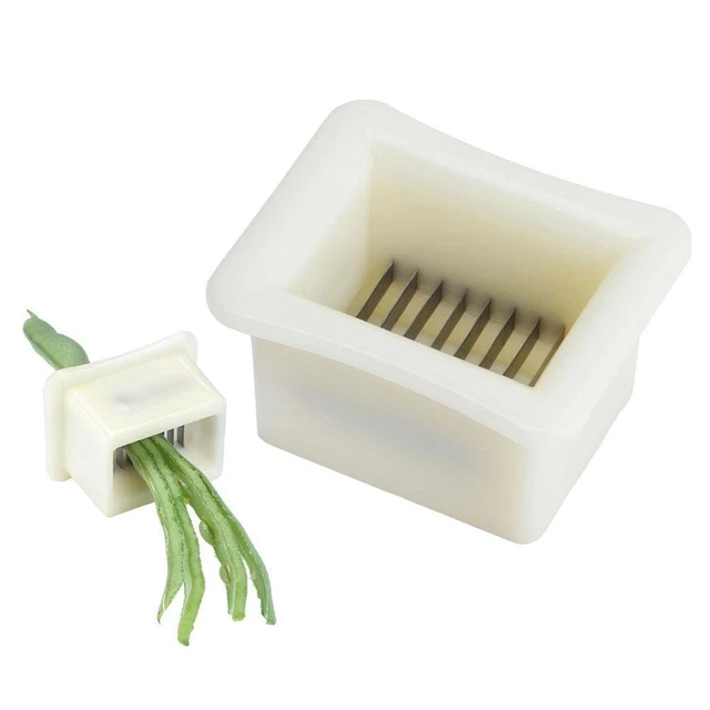 STEEL BEAN SLICER Runner Vegetable String Remover Cutter Tools SALEf ...