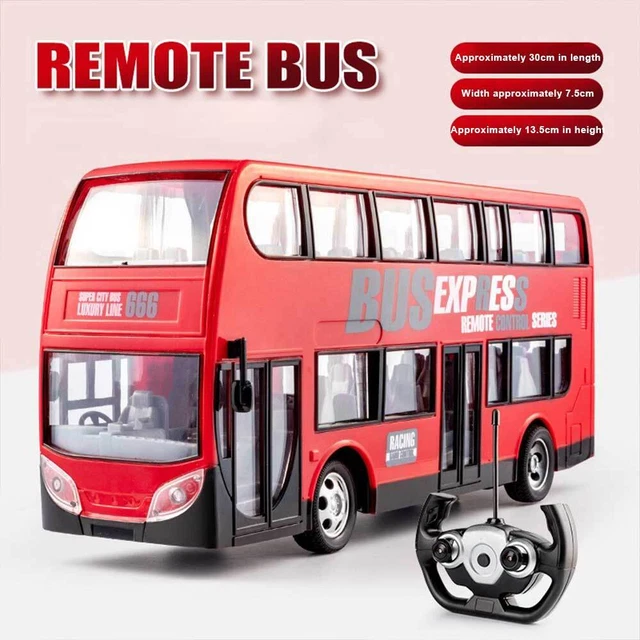 RC DOUBLE DECKER Bus London BUS Remote Control Double Decker Transport ...