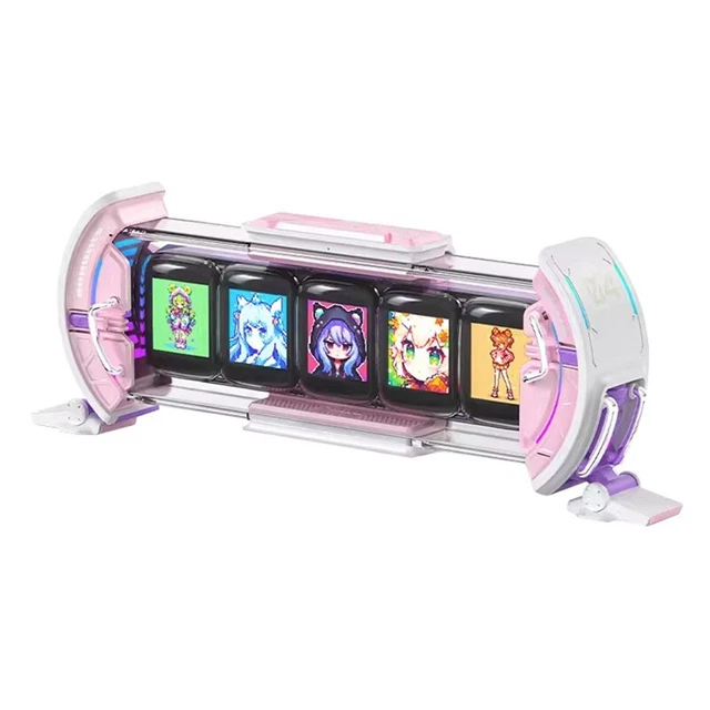 TIMES GATE PIXEL Art Gaming Setup Clock with Smart App Control,5882 £81 ...