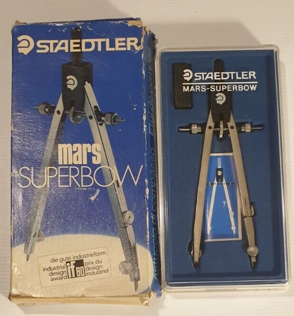 STAEDTLER MARS SUPERBOW MODEL 553 00 SK Technical Drawing Compass ...