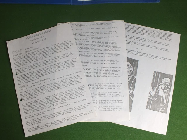 DOCTOR WHO - RARE DWAS STINFO File - The Romans £6.00 - PicClick UK