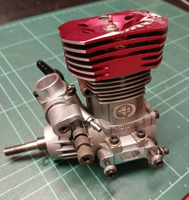 THUNDER TIGER REDLINE 56 Nitro Engine Helicopter Align Raptor Sab £40. ...