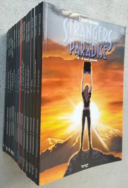 TERRY MOORE --- STRANGERS IN PARADISE. TOMES 1 à 18 (COMPLET) --- EO ...