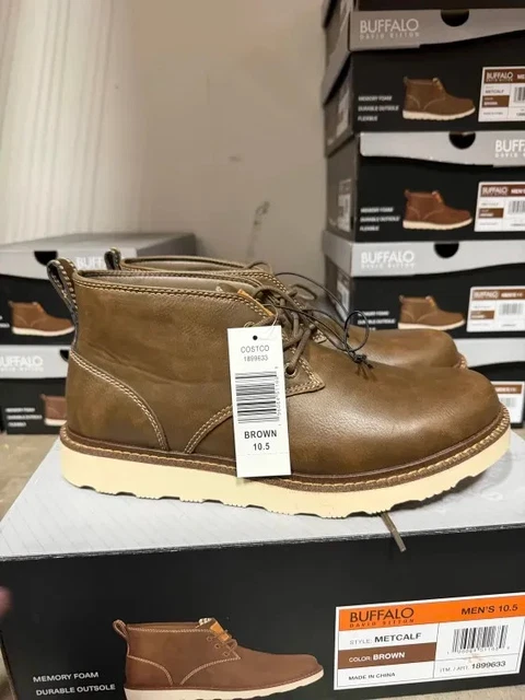 BUFFALO BY DAVID Bitton - Metcalf Men’s Chukka Brown Boots PICK YOUR ...