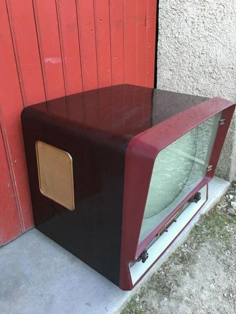 ANCIENNE ET RARE Television Televiseur Radiola Annees 50 EUR 300,00 ...