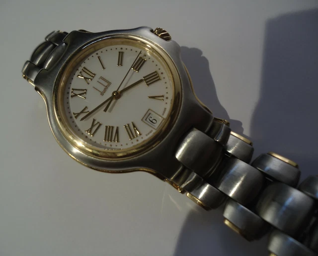 ALFRED DUNHILL LONDINIUM Wristwatch - Unisex - Bi-Colour - Cased ...
