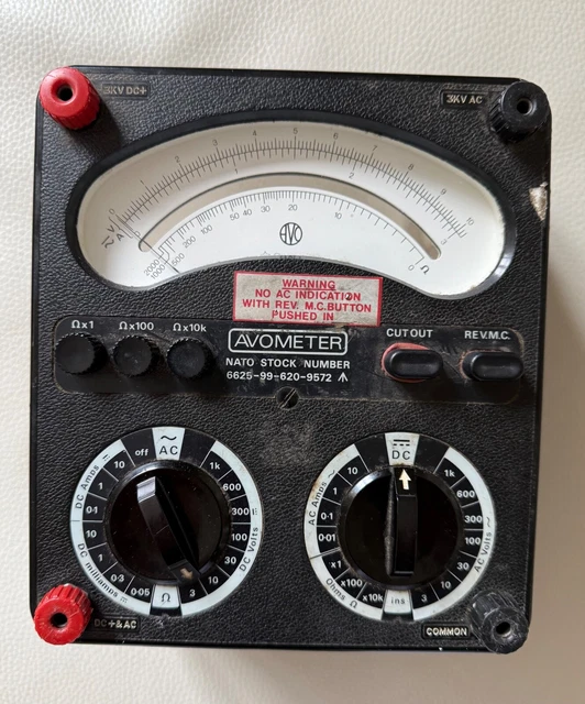 UNIVERSAL AVO MODEL 8 MK 5, Multimeter in good working order, New ...