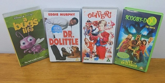 4 X FILM TITLES family children classic vhs movies £12.99 - PicClick UK