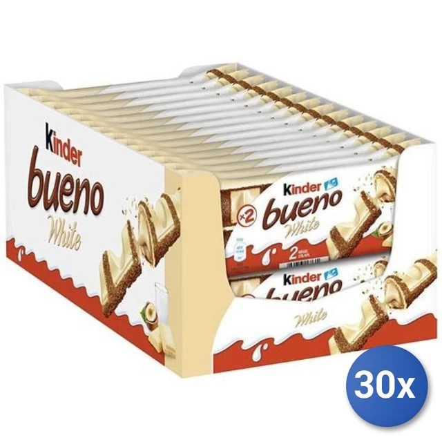 30X MULTIPACK Ferrero Kinder Bueno White X2 EUR 51,92 - PicClick IT