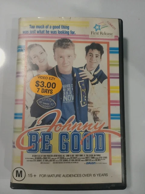 RARE VHS VIDEO Tape JOHNNY BE GOOD Big Box Ex-Rental Movieland $32.00 ...
