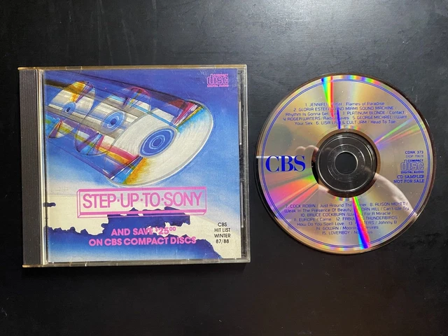 STEP UP TO Sony CD 1988 Rock Pop Compilation Promo Sampler RARE HTF OOP ...