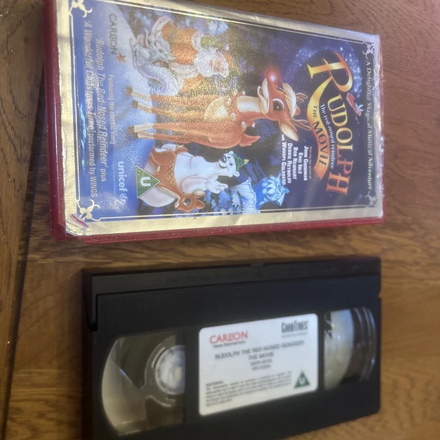 RUDOLPH THE RED-NOSED Reindeer - The Movie (VHS, 2002) £2.00 - PicClick UK