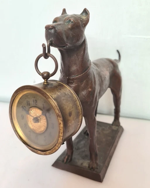 PORTE MONTRE À gousset ancien en bronze (vide poche) EUR 1,00 - PicClick FR