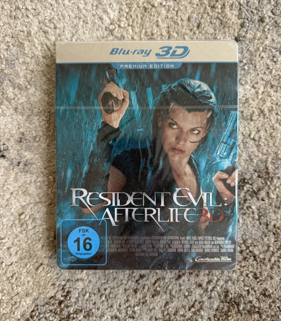 RESIDENT EVIL AFTERLIFE 3D Steelbook Blu-Ray Film Premium Edition ...