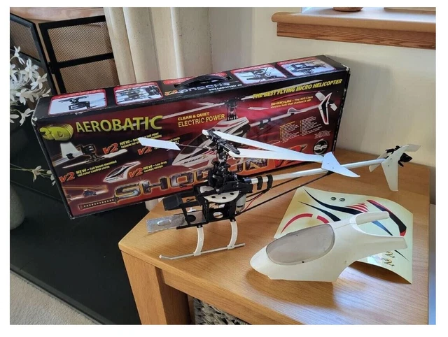 SHOGUN V2 3D Aerobatic RC Helicopter - BARE BONES FRAME - Model: 163110 ...