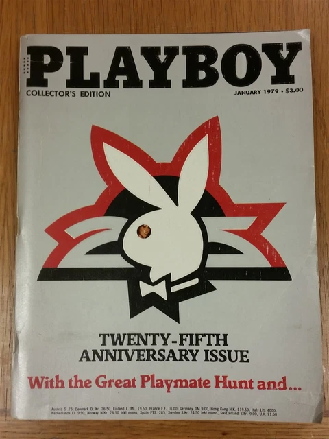 PLAYBOY MAGAZINE JANUARY 1979 Candy Loving 25Th Anniversary W ...
