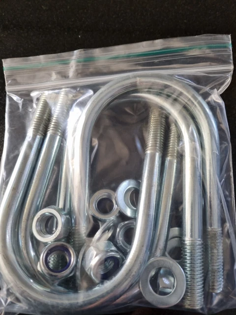 FORD ESCORT Rs 2000 /capri Singel Leaf Spring U Bolts £29.50 - PicClick UK