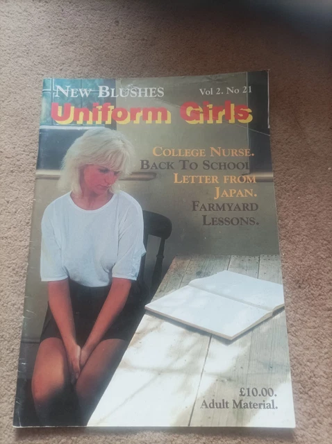 NEW BLUSHES UNIFORM Girls Volume 2 Number 21 Spanking Magazine £17.20 ...