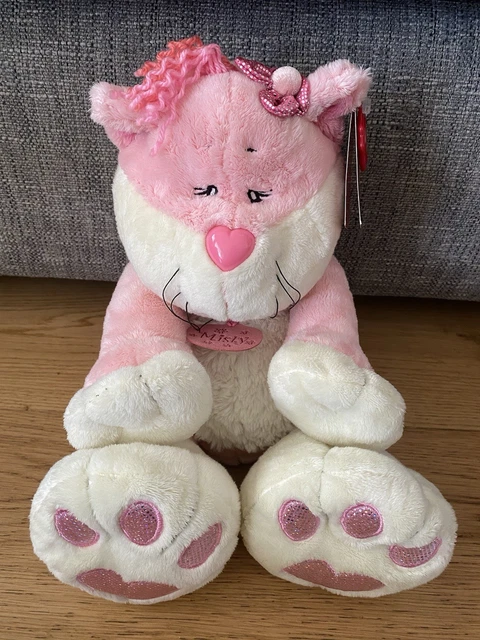 KEEL TOYS MISTY Cat Pink Soft Toy Plush Big Feet Still With Tags £11.12 ...