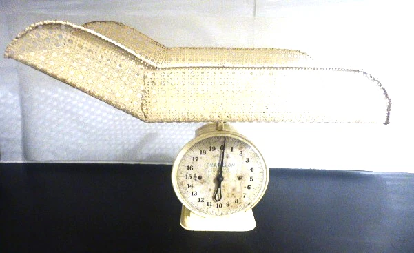 ANTIQUE BABY SCALE Doctors Office 20lbs Weight Scale Chatillon New York ...