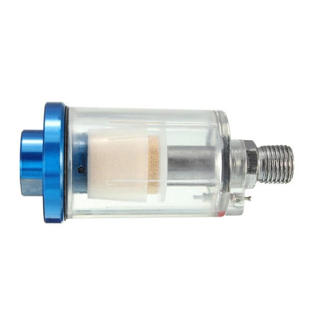 COMPRESSOR SPRAY GUN Replacement 1/4"Inline Air Filter Separator Trap ...
