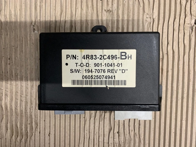 PARKING BRAKE MODULE / PARK HANDBRAKE 4R83-2C496-BH - Jaguar XJ X350 S ...